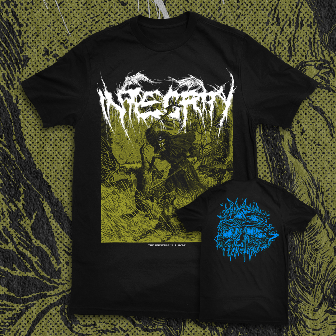 INTEGRITY "THE UNIVERSE IS A WOLF" SHIRT – Holy Mountain Printing