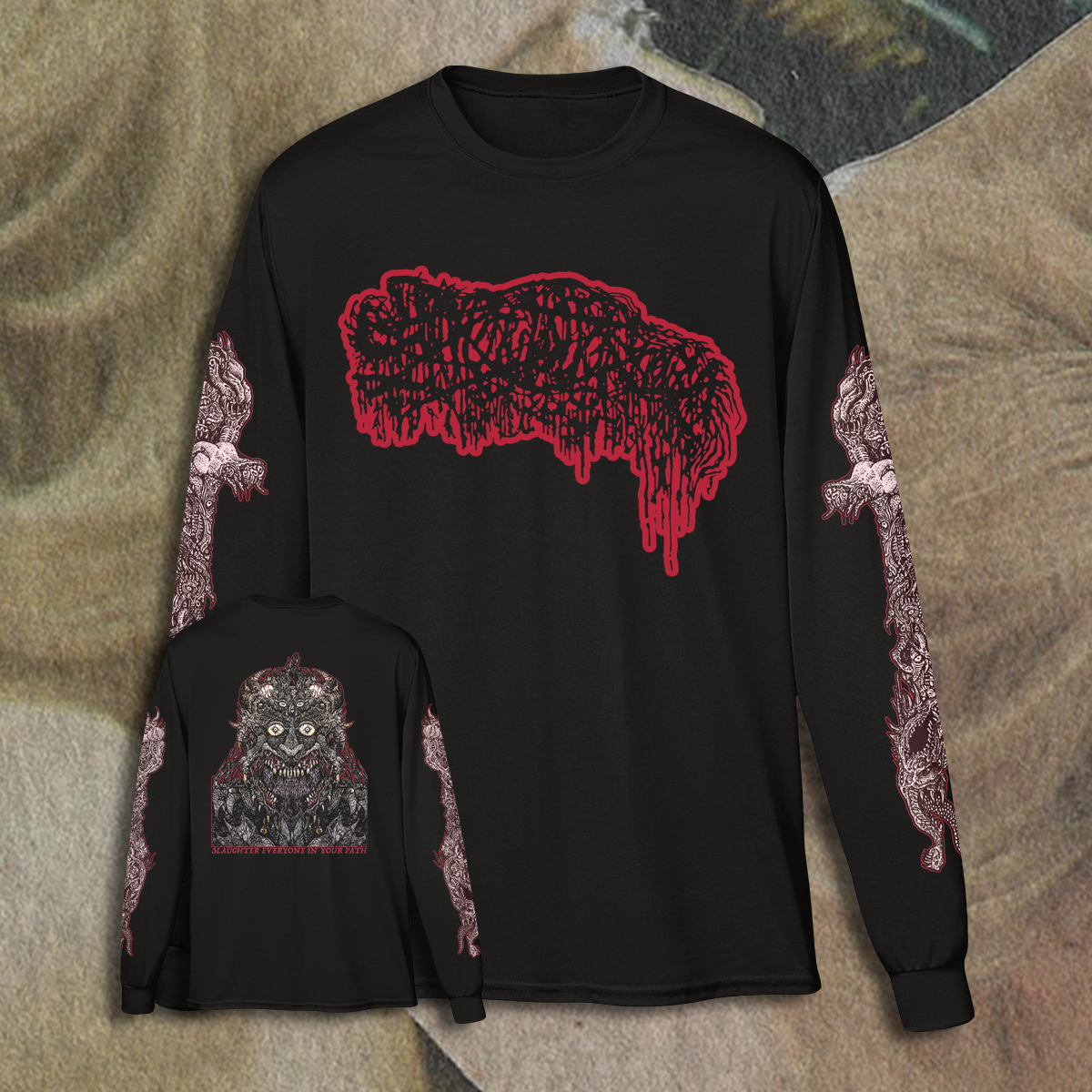 SANGUISUGABOGG "DEMON BOI" LONG SLEEVE SHIRT – Holy Mountain Printing