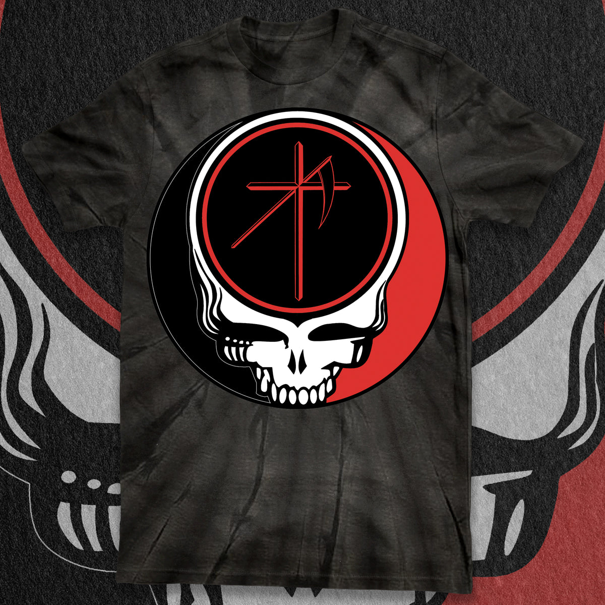 UNIFORM "DEAD" TIE DYE SHIRT – Holy Mountain Printing