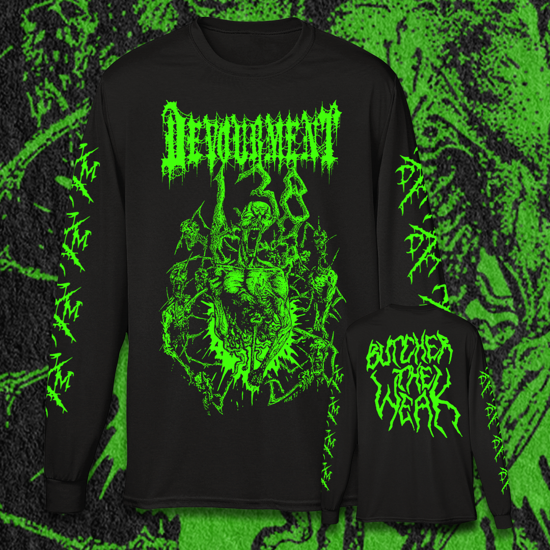 DEVOURMENT "138" LONG SLEEVE SHIRT – Holy Mountain Printing