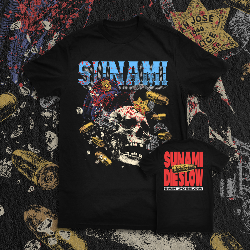 Tailles Grandes Jusqu'à 5XL T-Shirt Fan Collection Sunami Band - Taille ...
