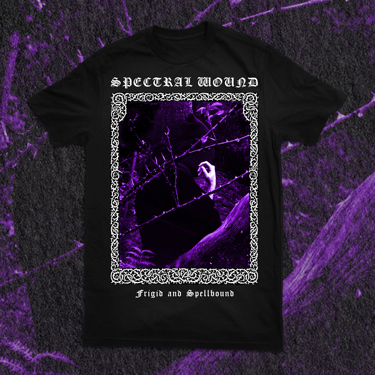 SPECTRAL WOUND "FRIGID AND SPELLBOUND" SHIRT – Holy Mountain Printing