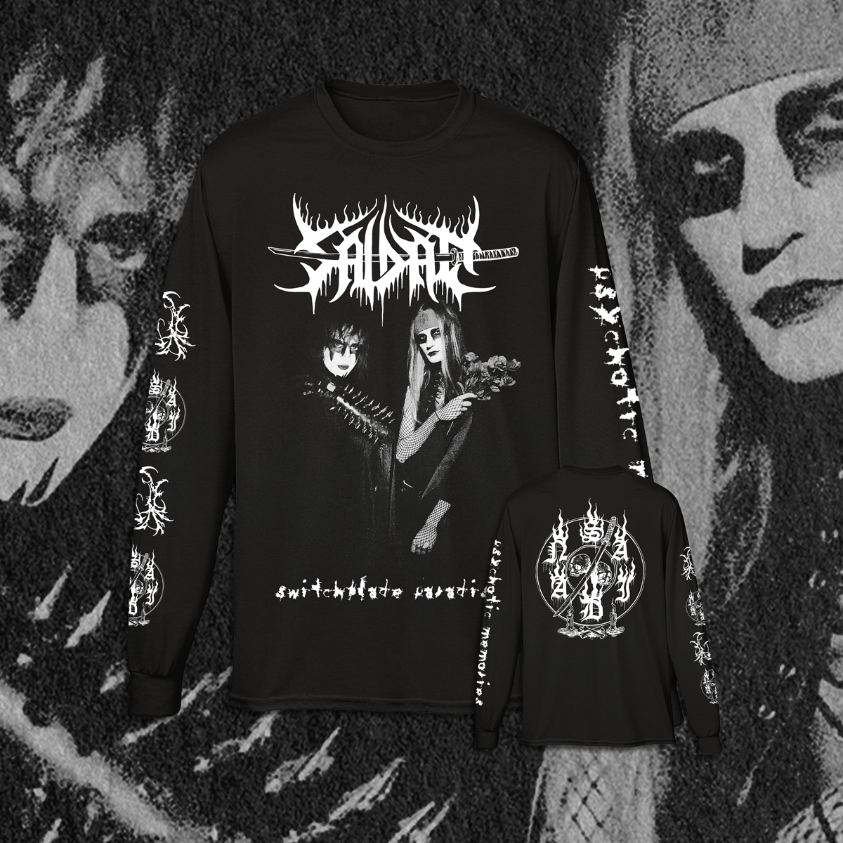 SAIDAN "SWITCHBLADE" LONG SLEEVE SHIRT – Holy Mountain Printing