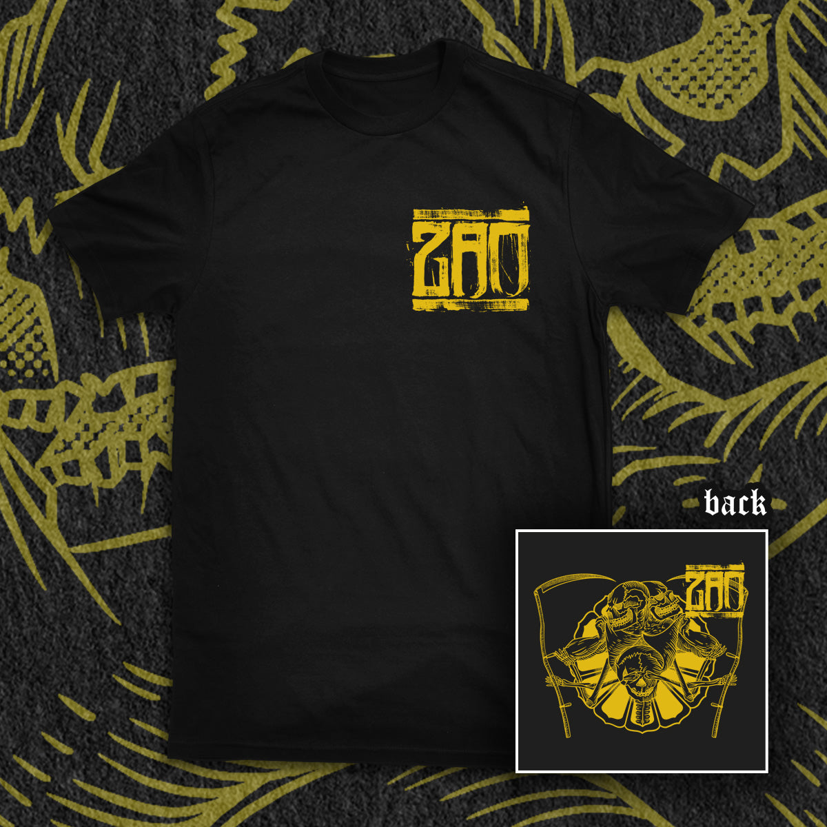 ZAO "CROATOAN" SHIRT – Holy Mountain Printing